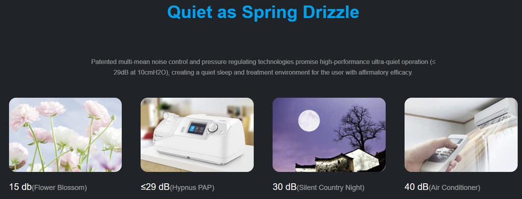 Hypnus Auto BiPap ST730 Machine with Heated Humidifier – CPAP1000.com